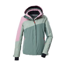 Killtec Damen Skijacke &raquo;KSW 26 WMN SKI JCKT&laquo; Wind- und wasserdichte Skijacke, atmungsaktiv, viele Taschen gr&uuml;n 42