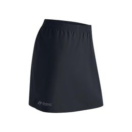 Maier Sports Damen Midirock &raquo;Rain Skirt 2.0&laquo; Damen Regenrock, wasserabweisend atmungsaktiv, Rock in sich verpackbar schwarz 46