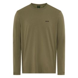BOSS Green Herren BOSS Green Langarmshirt &raquo;Tee Long&laquo; mit Rundhalsausschnitt 3XL