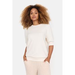 soyaconcept Damen soyaconcept Kurzarmbluse &raquo;SC-BANU 83&laquo; beige L