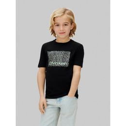 Calvin Klein Jeans Jungen T-Shirt &raquo;PERFORATION T-SHIRT&laquo; Regular fit f&uuml;r Kinder mit Markenprint 16 (176)