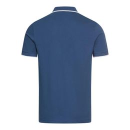 BOSS Orange Herren BOSS Orange Poloshirt &raquo;Passertip&laquo; mit BOSS Logo-Badge blau 3XL