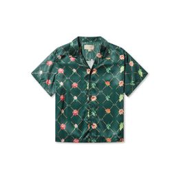 Pas De Monaco Herren Kurzarmshirt &raquo; FRUIT MONOGRAM CUBAN SHIRT&laquo; 1 Stk. S