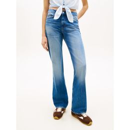 Tommy Jeans Damen Bootcut-Jeans &raquo;CLEO MID BOOTCUT&laquo; Baumwollmischung, bootcut, regular waist 28, L&auml;nge 32