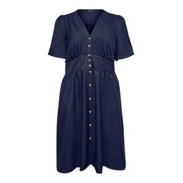 Vero Moda Curve Kleid 'VMCMelaney' Damen Gr&ouml;&szlig;e 48 nachtblau Sommerkleid