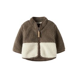 Lil'atelier Jacke Gr&ouml;&szlig;e 68 braun / wei&szlig;