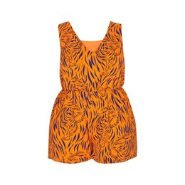 Joella Jumpsuit Damen Gr&ouml;&szlig;e XXL dunkelblau / orange