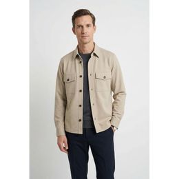 OLYMP Damen OLYMP Hemdjacke Overshirt, Leinen, Modern Fit, Kentkragen M