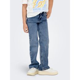 Kids Only M&auml;dchen KIDS Only 5-Pocket-Jeans &raquo;KOGJUICY WIDE LEG DEST DN&laquo; blau 122, N-Gr