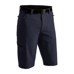 Maier Sports Herren Bermudas &raquo;Nil Bermuda&laquo; kurze Herren Wanderhose, moderne Outdoor-Bermuda, Trekkinghose blau 50, Normalgr&ouml;&szlig;en
