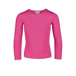 happy girls M&auml;dchen happy girls Langarmshirt in Basic-Form pink 158