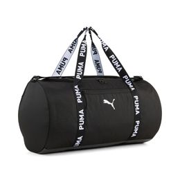Sporttasche Puma "AT ESS BARREL BAG", Damen, Puma schwarz, unifarben, Taschen Sporttasche, f&uuml;r Fitness und Alltag, mit verstellbarem Schulterriemen