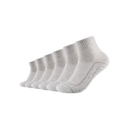 Camano Damen Kurzsocken &raquo;ca-soft&laquo; 6 Paar tlg. mit verst&auml;rktem Zehenbereich 35-38