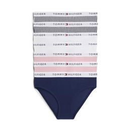 Tommy Hilfiger Underwear M&auml;dchen Bikinislip &raquo;7PK BIKINI PRINT&laquo; Packung, 7er, 7 Stk. mit Logobund 164/170, 7 Stk.