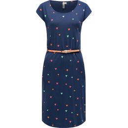 Ragwear Kleid 'Youmodo' Damen Gr&ouml;&szlig;e 44 marine / gr&uuml;n / orange / pink
