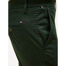 Tommy Hilfiger Herren Chinohose &raquo;BLEECKER PRINTED ST&laquo; Slim Fit, strukturierte Qualit&auml;t 38, L&auml;nge 32