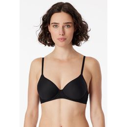 Schiesser Damen Schalen-BH &raquo;Air&laquo; mit feiner, elastischer Microqualit&auml;t schwarz 90, Cup A