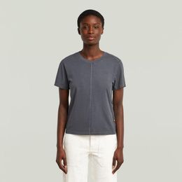 G-Star Raw G-Star Damen G-STAR T-Shirt &raquo;Front Seam&laquo; grau S (36)