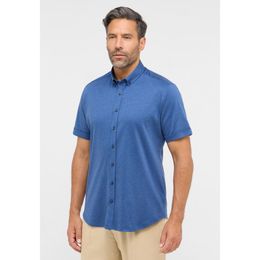 Eterna Herren Kurzarmhemd &raquo;MODERN FIT&laquo; NON IRON (b&uuml;gelfrei) blau 48, Normalgr&ouml;&szlig;en