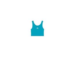 Alpha Industries Damen Muskelshirt &raquo;Basic Crop-Tank SL Women&laquo; blau M