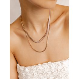 Hey Happiness Kette 'Duologue' Damen Gr&ouml;&szlig;e Onesize rosegold