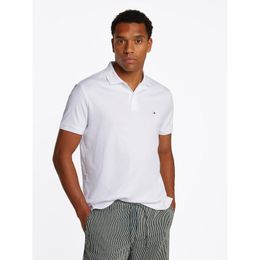 Tommy Hilfiger Herren Poloshirt &raquo;LIQUID COTTON ESSENTIAL REG POLO&laquo; wei&szlig; S