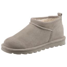 Bearpaw Damen Winterboots &raquo;SuperShorty ELLE SHORT&laquo; Schlupfboots mit wasserabweisender mit BearCoat Impr&auml;gnierung beige 41