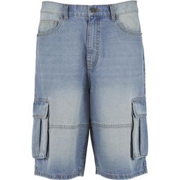 Urban Classics Herren Urban Classics Shorts &raquo; Relaxed Denim Cargo Shorts&laquo; 28, Normalgr&ouml;&szlig;en