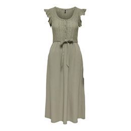 Only Kleid 'ONLElisa' Damen Gr&ouml;&szlig;e 34 khaki Winterkleid