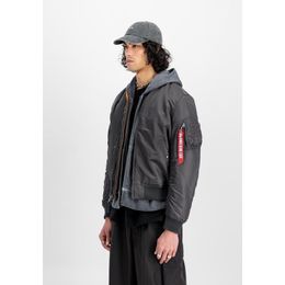 Alpha Industries Herren Bomberjacke &raquo;MA-1 VF Vintage Fit 59&laquo; grau S