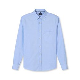 OLYMP Herren OLYMP Langarmhemd &raquo;Casual&laquo; blau M, N-Gr