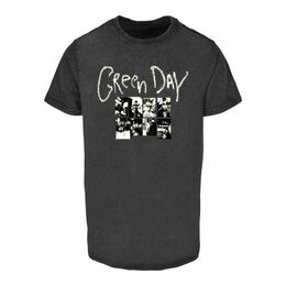 Merchcode Damen T-Shirt &raquo; Green Day Collage Acid Tee&laquo; 1 Stk. XL