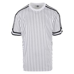 Urban Classics Damen Urban Classics T-Shirt &raquo; Herren Oversized Striped Mesh Tee&laquo; 1 Stk. XL