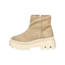 Paul Green Damen Stiefelette &raquo; Stiefelette Veloursleder&laquo; beige 38,5