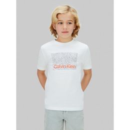 Calvin Klein Jeans Jungen T-Shirt &raquo;PERFORATION T-SHIRT&laquo; Regular fit f&uuml;r Kinder mit Markenprint 14 (164)