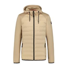 Icepeak Jungen Outdoorjacke &raquo;AIKERA&laquo; mit Kapuze mit dezentem Logopatch am Oberarm beige M