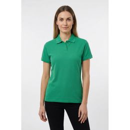 Fruit of the Loom Damen Fruit of the Loom Poloshirt &raquo;Lady-Fit Premium Polo&laquo; Sommershirt, unifarben, aus reiner Baumwolle gr&uuml;n M (38)