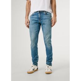 Pepe Jeans Herren Tapered-fit-Jeans &raquo;TAPERED JEANS&laquo; blau 34, L&auml;nge 32