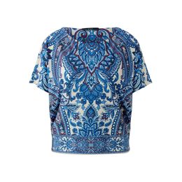 Oui Shirt Damen Gr&ouml;&szlig;e XXL blau / hellblau / wei&szlig;