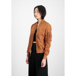 Alpha Industries Damen Bomberjacke &raquo;MA-1 VF Light W&laquo; braun S