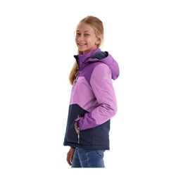 Killtec M&auml;dchen Outdoorjacke &raquo;Lynge GRLS JCKT B&laquo; Wasserdichte Winterjacke mit Kapuze, Fleece, verstellbaren &Auml;rmeln lila 128