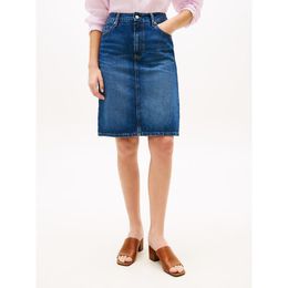 Tommy Hilfiger Damen Jeansrock &raquo;DNM NEW DOREEN KNEE SKIRT RW&laquo; mit 5-Pocket-Design 38