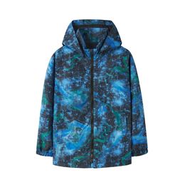 name it Jacke Jungen Gr&ouml;&szlig;e 164 blau / t&uuml;rkis / schwarz