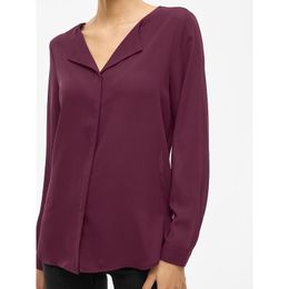 Vila Damen Blusenshirt &raquo;VILUCY L/S SHIRT - NOOS&laquo; lila XS