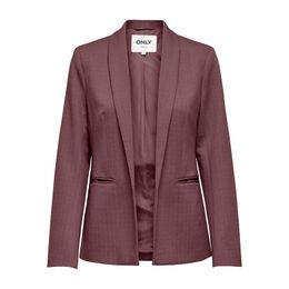 Only Damen Only Longblazer &raquo;ONLESKA-ADDY LIFE L/S HB BLAZER CC TLR&laquo; mit Reverskragen, verschlusslose Form, Fischgratmuster 40