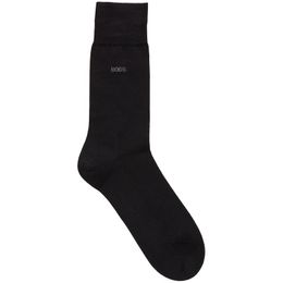 BOSS Herren BOSS Businesssocken &raquo;George RS Uni MC&laquo; Packung, mit dezentem, eingestricktem BOSS Logo-Schriftzug schwarz 41-42