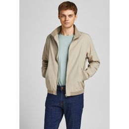 Jack & Jones Jack & Jones Herren Blouson &raquo;JJERUSH Stylisch, funktional, ideal f&uuml;r Herbst, pflegeleicht&laquo; ohne Kapuze mit stylischem Stehkragen beige M