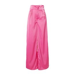 Nasty Gal Pleat-Front Pants female Pink size 4