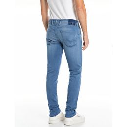 Replay Herren Slim-fit-Jeans &raquo;Anbass&laquo; blau 33, L&auml;nge 36