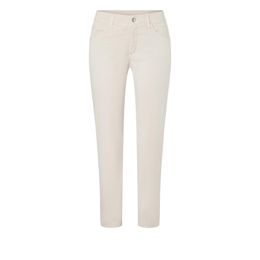 MAC Damen MAC 7/8-Hose &raquo;SLIM 7/8&laquo; in ultraleichter Qualit&auml;t beige 40, L&auml;nge 27